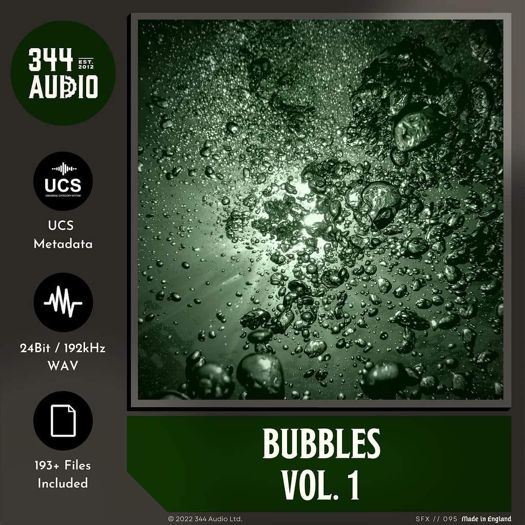 Bubbles Vol. 1 | Bubble Sound Effects Library | Asoundeffect.com