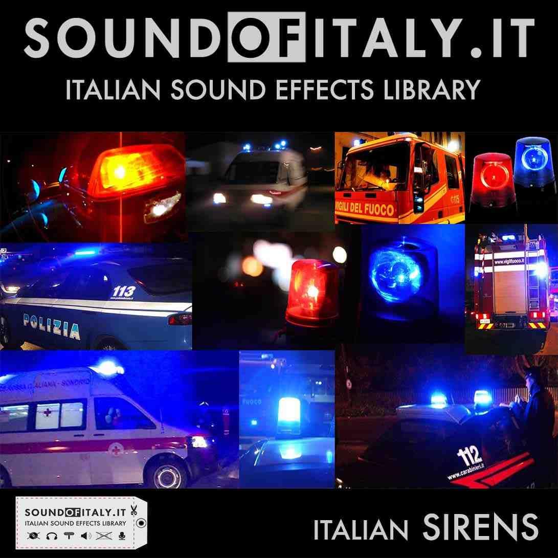 Italian Sirens & Alarms | Siren Sound Effects Library | Asoundeffect.com