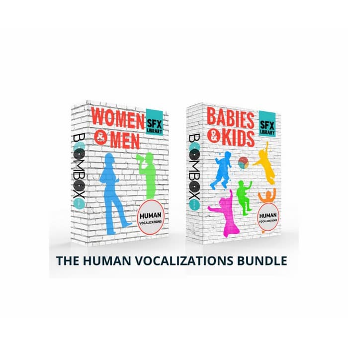 Human Vocalization Bundle | Vocalization Sound Effects Library ...