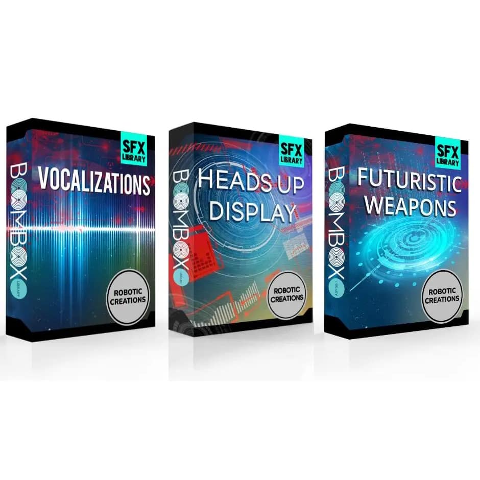 Robotic Creations Bundle | Robot Sound Effects Library | Asoundeffect.com