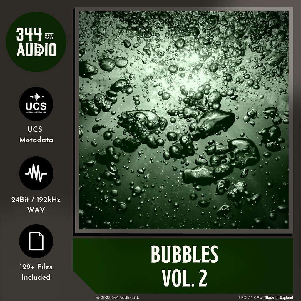 Bubbles Vol. 2 | Bubble Sound Effects Library | Asoundeffect.com