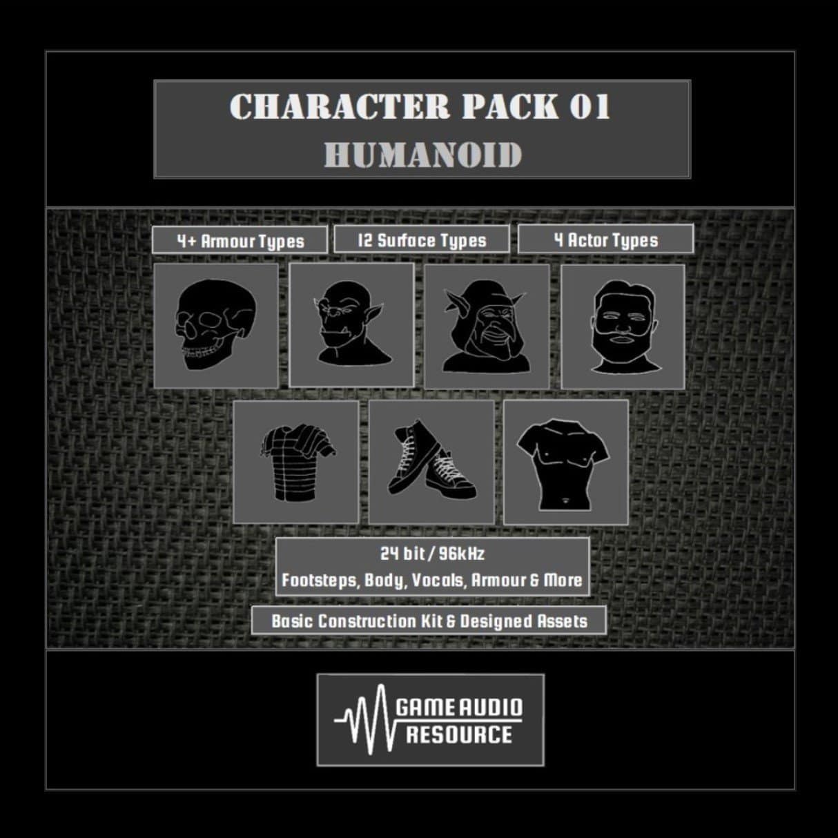 Character Pack 01: Humanoid | Character Sound Effects Library | Asoundeffect.com