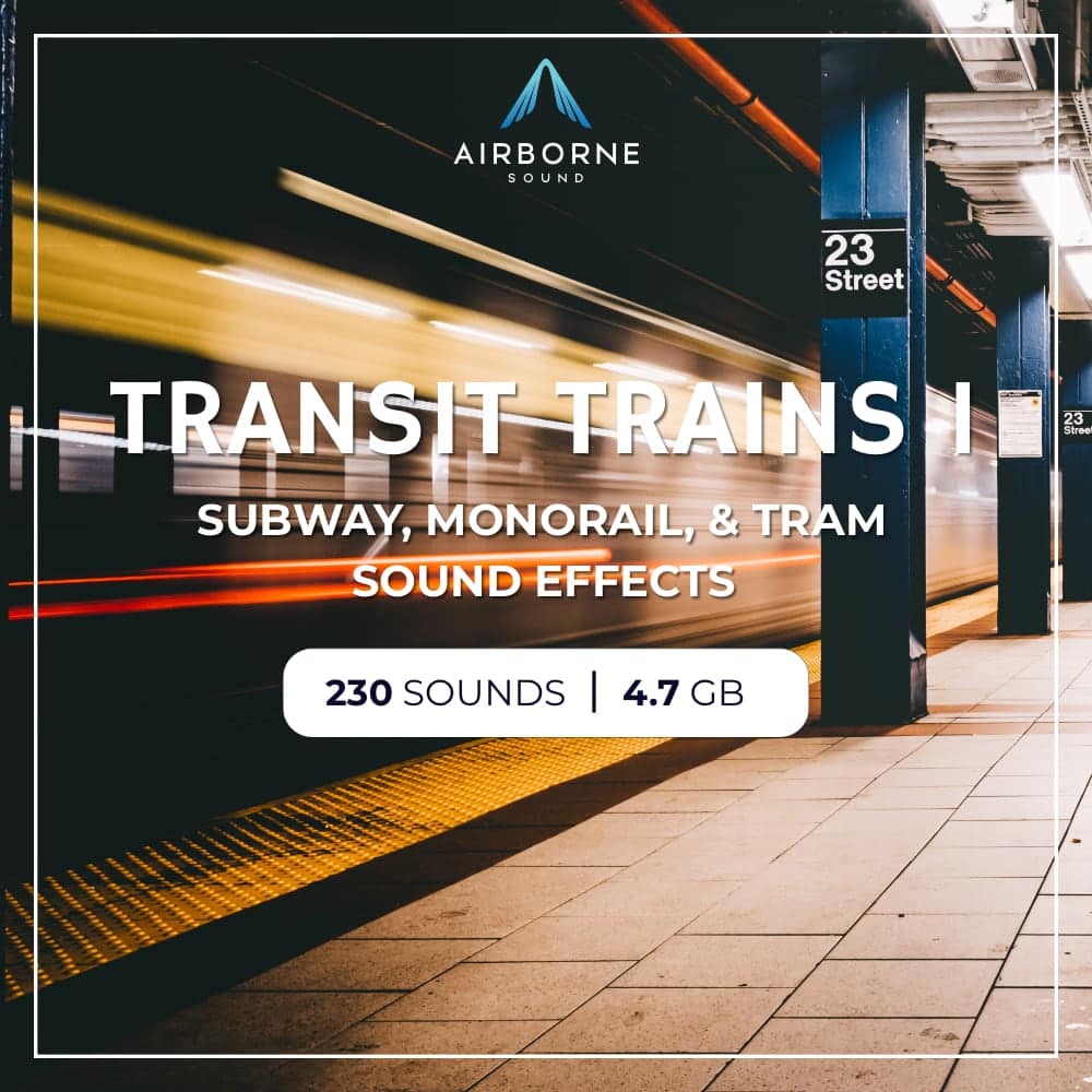 Transit Trains V3 1000x | A Sound Effect