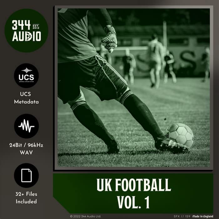 UK Football Vol. 1 | Football Sound Effects Library | Asoundeffect.com