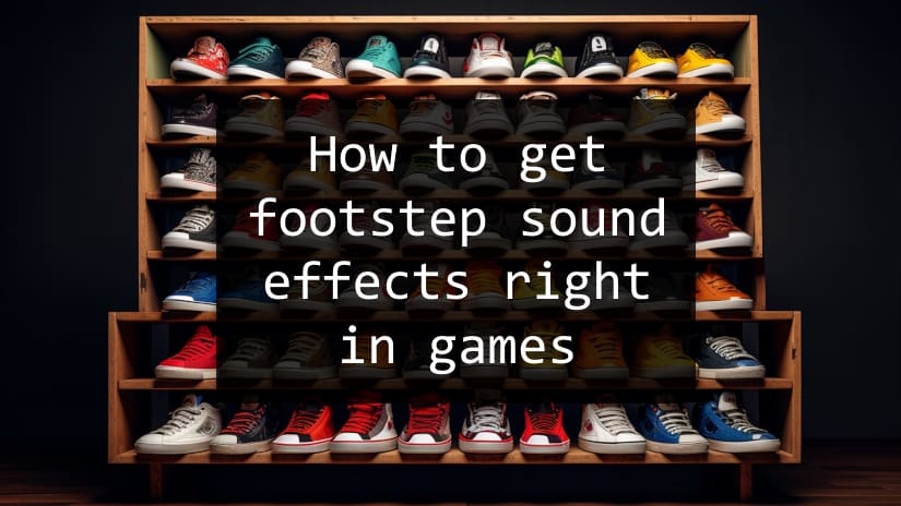 How To Do Footstep Sound Effects For Video Games - A Step-by-step Tutorial By Ross Tregenza: | A ...