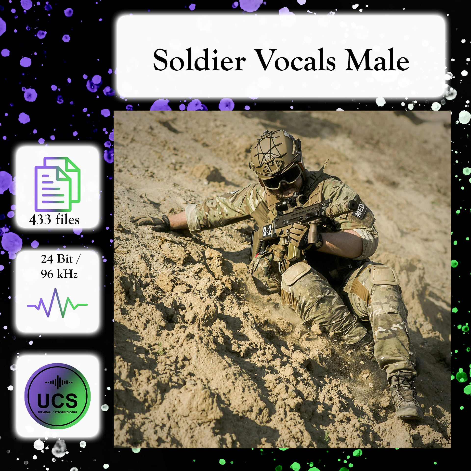 Soldier Vocals Male | Vocals Sound Effects Library | Asoundeffect.com
